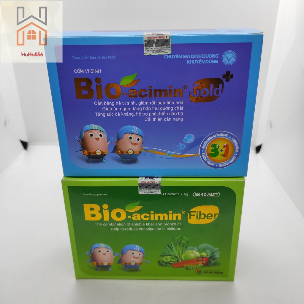 Cốm Vi Sinh Bio-acimin Gold & Bio-acimin Fiber | Shopee Việt Nam