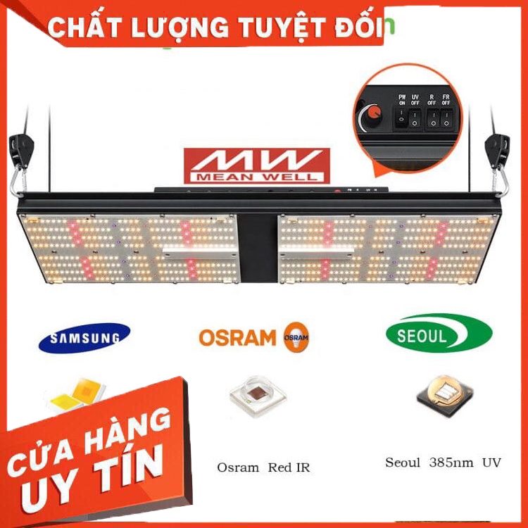 Đèn Led Quantum 240W Full phổ dùng cho cây trồng (LQ2401) | Shopee Việt Nam