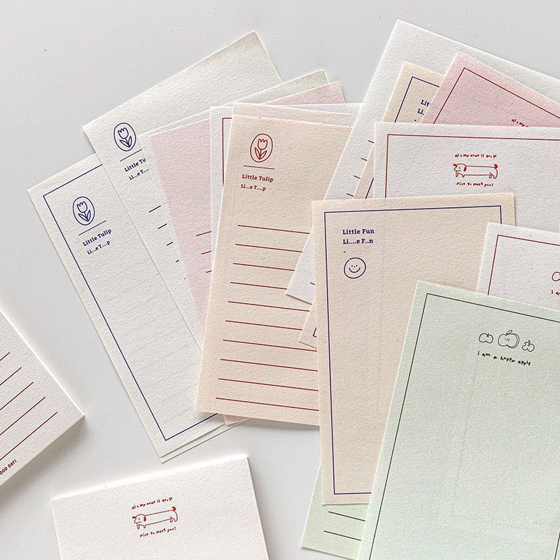 Ohaya 丨 30 tờ in Retro Time Hand-Painted Simple Notepad North Island ...