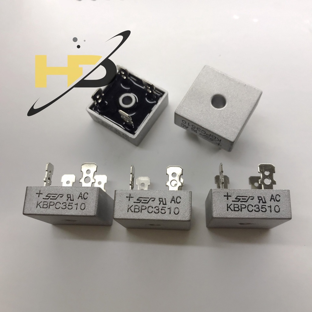 Diode Cầu 3510 KBPC3510 35A 1000V Chân Cốt, Đi Ốt Chính Hãng SEP ...