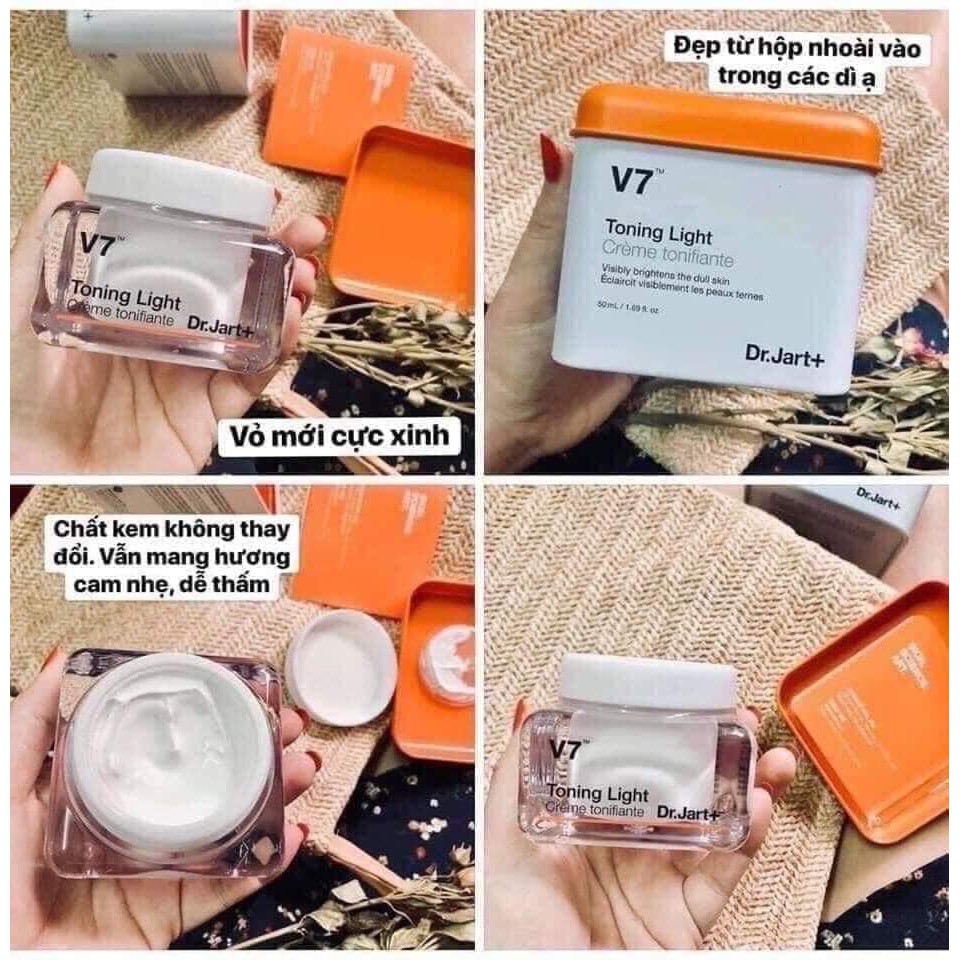 KEM DƯỠNG TRẮNG DA NÂNG TONE V7 TONIGHT LIGHT 15ML VÀ 50ML | Shopee ...