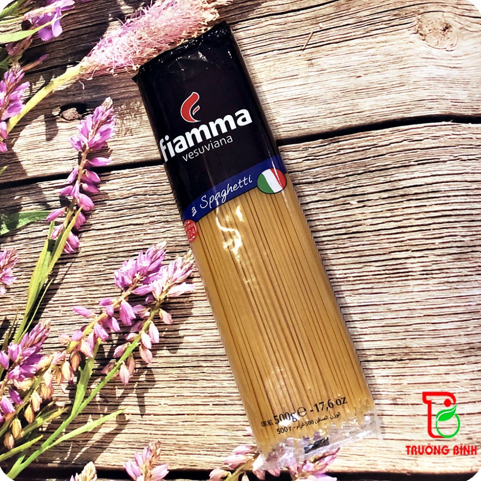 Date mới Mì Ý Spaghetti Số 3 Fiamma 500g | Shopee Việt Nam