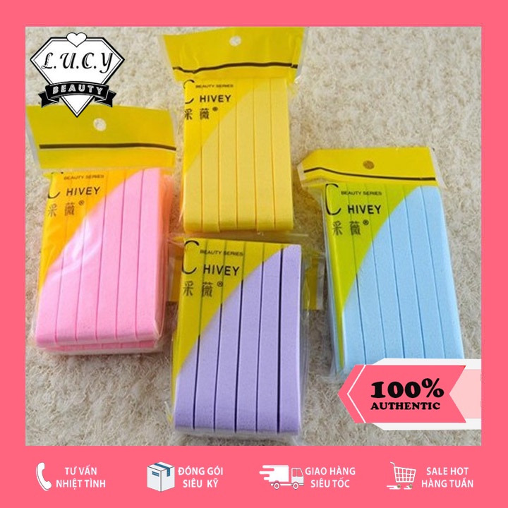 Gói 12 Miếng Bông Mút Rửa Mặt Nén Bọt Biển Chivey | Shopee Việt Nam