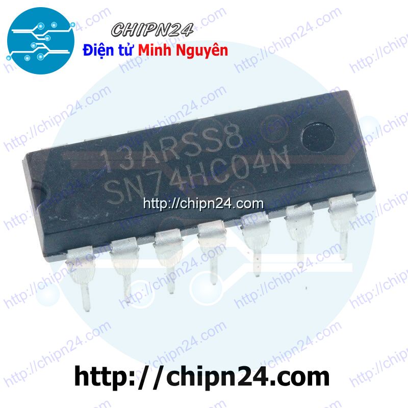 [3 CON] (DIP) IC 74HC04 DIP-14 (7404 74HC04N) | Shopee Việt Nam