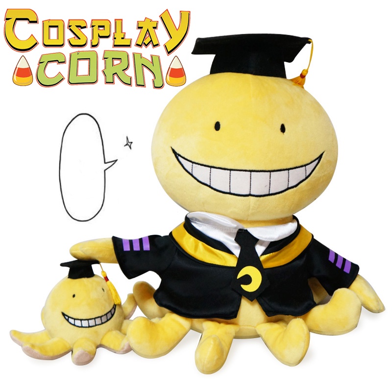 Gấu Bông Nhân Vật Koro Sensei Anime Assasination Classroom Corncosplayshop Shopee Việt Nam