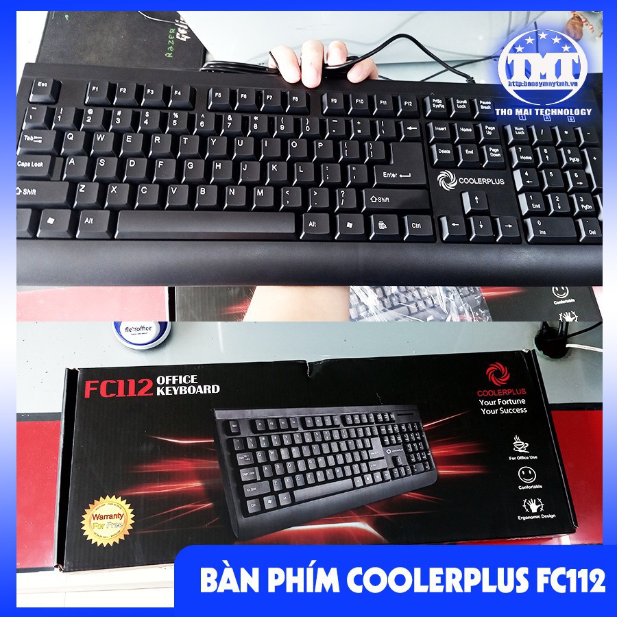 Bàn phím Coolerplus CPK-FC112 - Hàng chính hãng | Shopee Việt Nam
