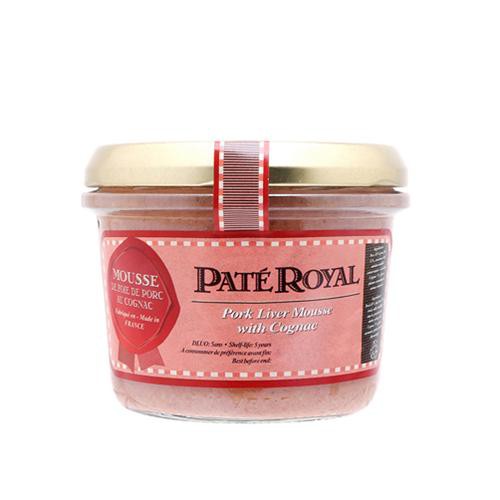 Pate Gan heo vị Cognac hiệu Royal “Pork Liver Mousse with Cognac”- lọ ...