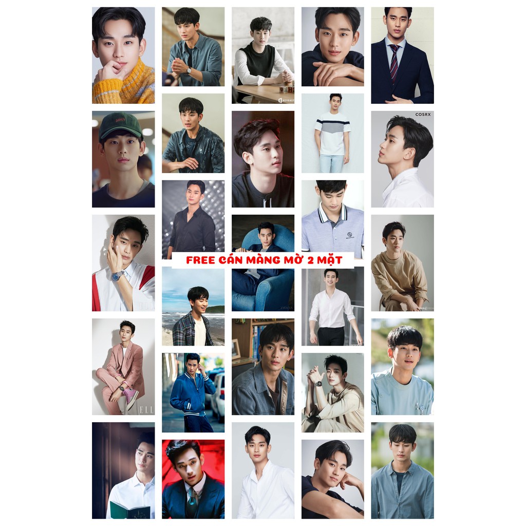 Lomo card 54 ảnh Kim Soo Hyun | Shopee Việt Nam