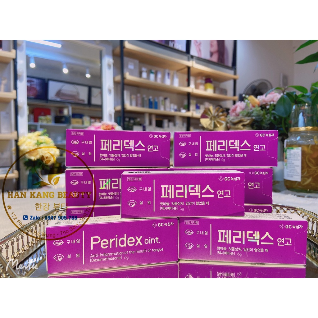 Kem bôi nhiệt miệng Peridex Hàn Quốc (mẫu mới nhất) | Shopee Việt Nam