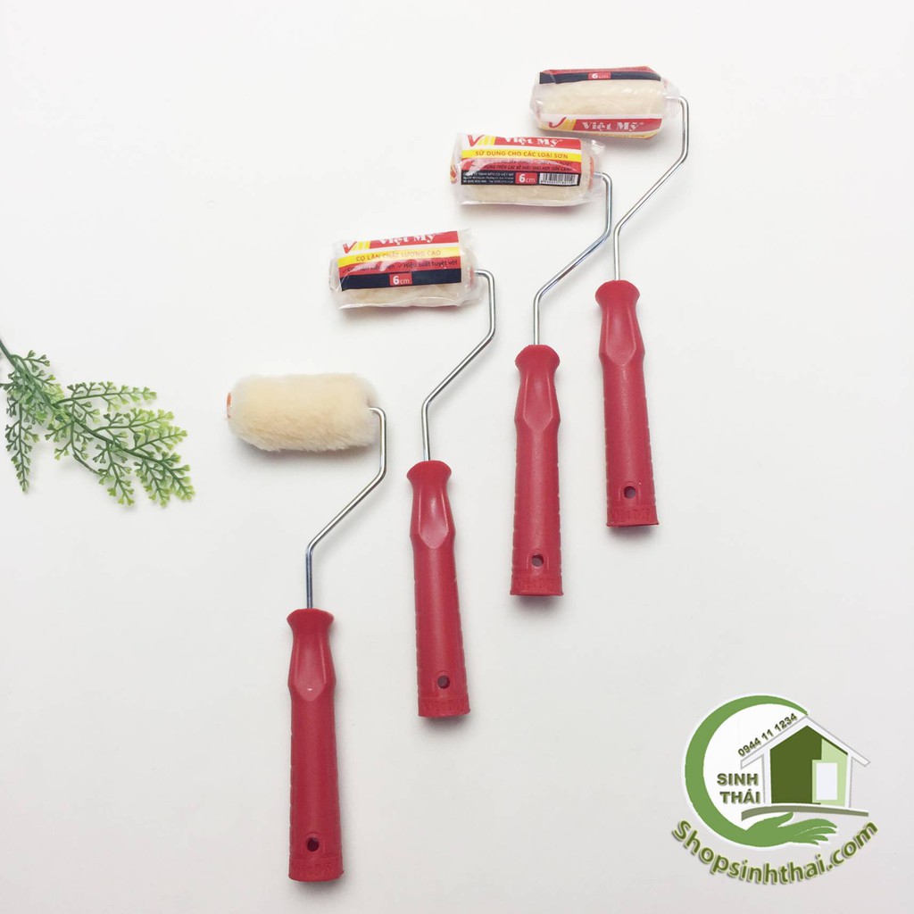 Cây lăn sơn nhỏ - cọ lăn sơn rulo tròn - 6cm | Shopee Việt Nam