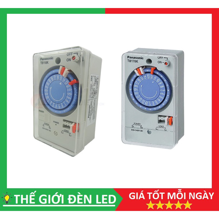 Công tắc đồng hồ (TIMER) Panasonic TB118, TB178 hàng chính hãng ...
