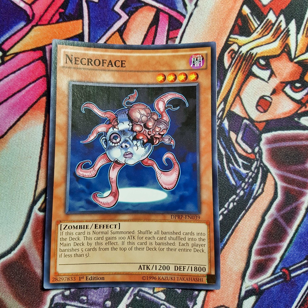 Thẻ bài Yugioh chính hãng | Necroface | DPRP Common. | Shopee Việt Nam