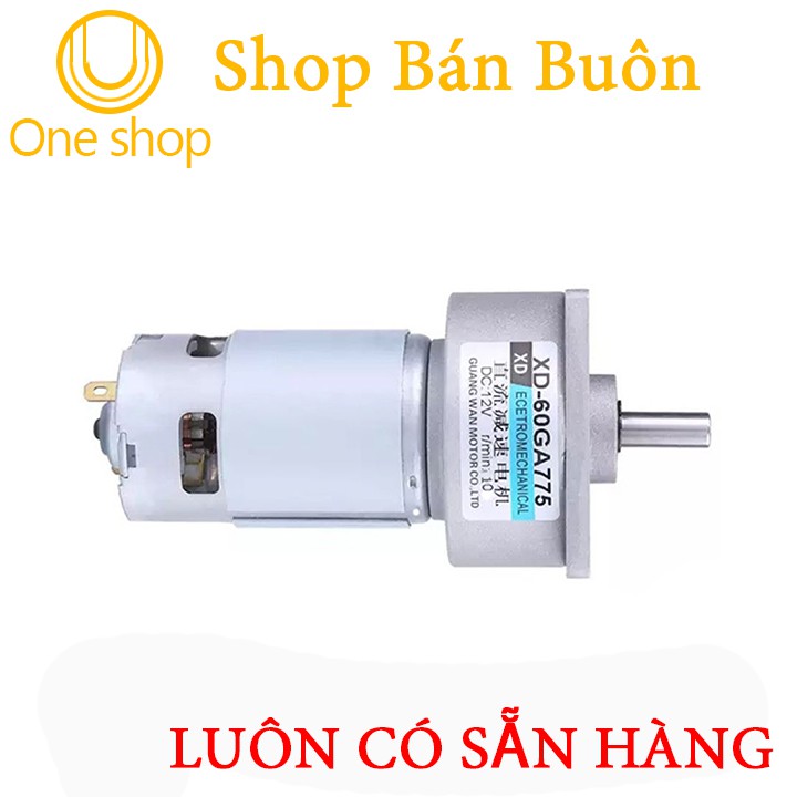 Động Cơ Giảm Tốc XD-60GA775 12VDC 35W | Shopee Việt Nam