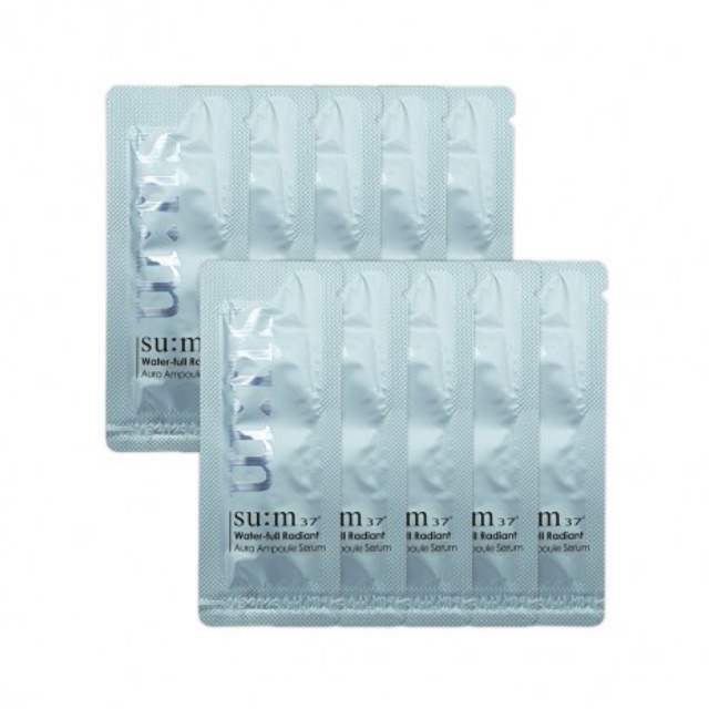 10 Gói TINH CHẤT SUM WATER FULL RADIANT-AURA AMPOULE SERUM | Shopee ...