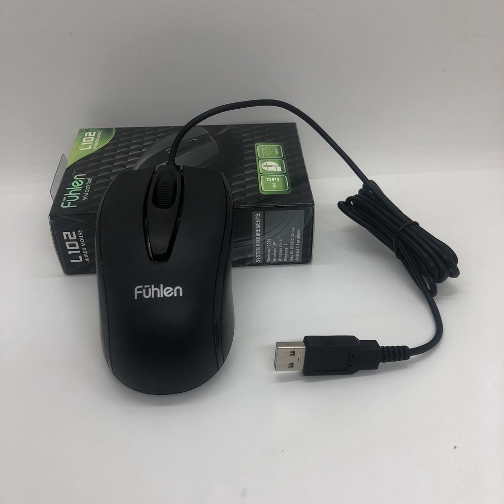 Chuột Game Fuhlen L102 Hồng pink / Đen (Chính hãng tem Ninza chống giả ...