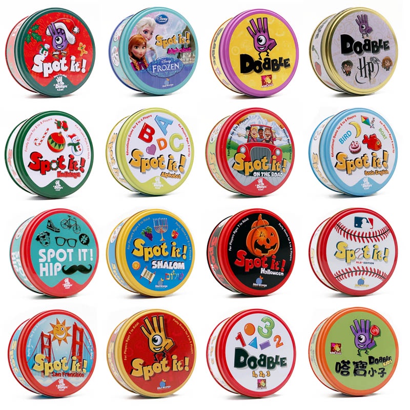 Dobble Card Game Spot It Bộ Thẻ Game Đồ Chơi Gia Đình 2-6 Người Chơi Cổ ...