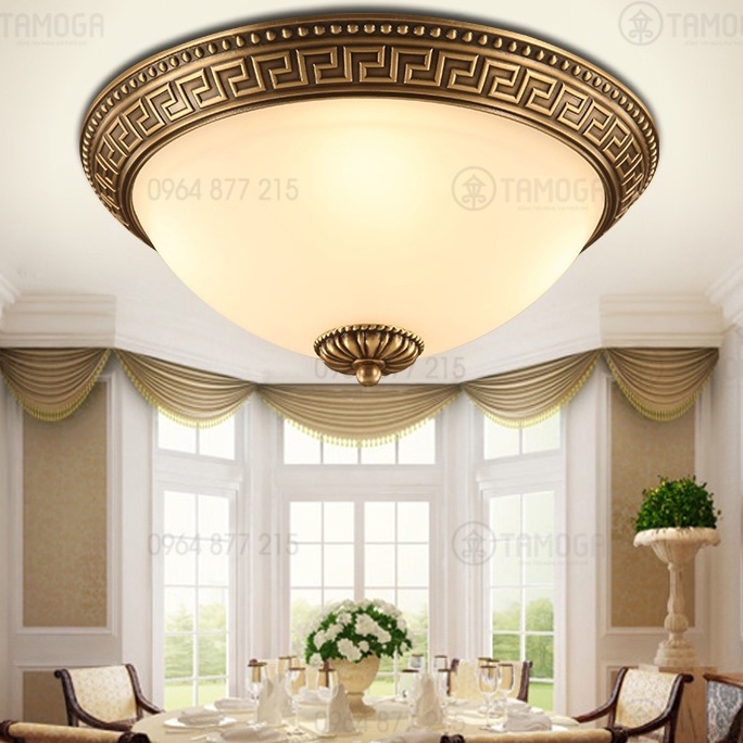 Đèn mâm ốp trần cổ điển C022 | Shopee Việt Nam