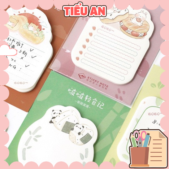 Giấy Note/ Giấy Ghi Chú Thỏ Xinh Xắn (30 Tờ) | Shopee Việt Nam