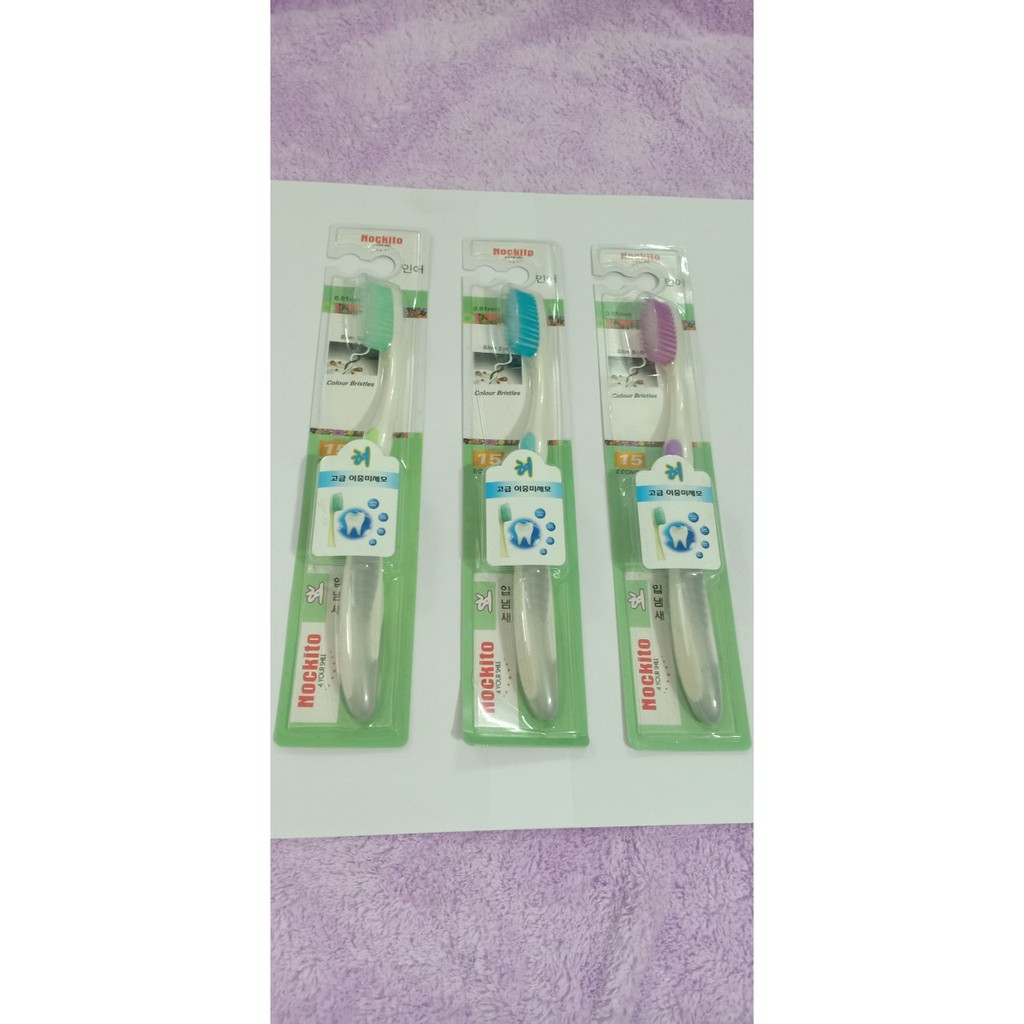 bàn chải nockito economi o2 hàn quốc 11,5k | Shopee Việt Nam