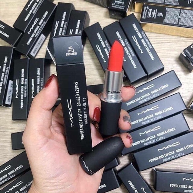 [ SON CHÍNH HÃNG ] MAC 303 Style shocked | Shopee Việt Nam
