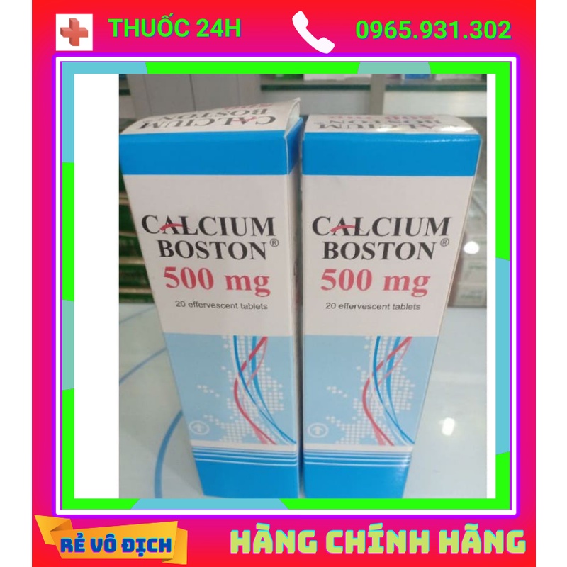 Calci phát triển chiều cao, chống loãng xương ( Calcium bostone 500mg ...