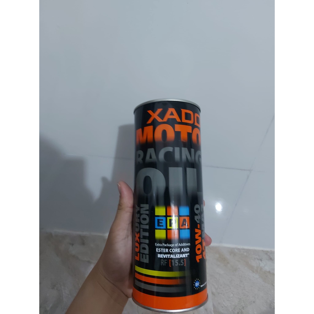 Nhớt Xado Racing 10w40 + phụ gia Pentrotank vệ sinh động cơ | Shopee ...