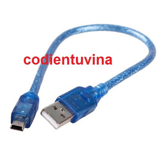 Dây cáp nạp Arduino Nano ( USB - Mini USB) | Shopee Việt Nam