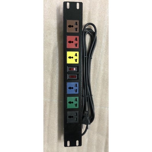 Thanh nguồn PDU 6P Đa năng chuẩn rack 19 inch | Shopee Việt Nam