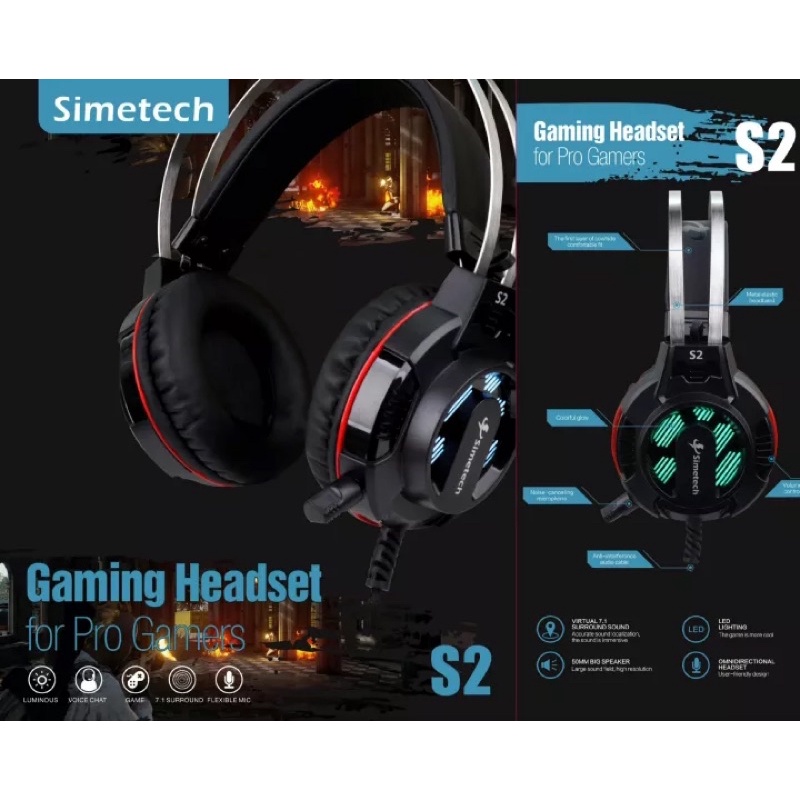 Tai Nghe Simetech S2 3.5 Led | Shopee Việt Nam