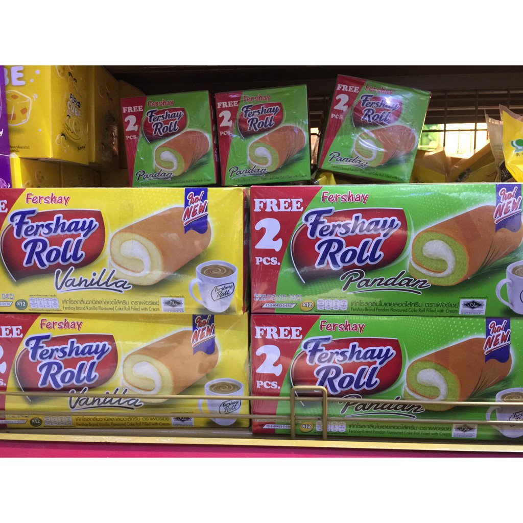 BÁNH BÔNG LAN FERSHAY ROLL - THÁI LAN 240g | Shopee Việt Nam