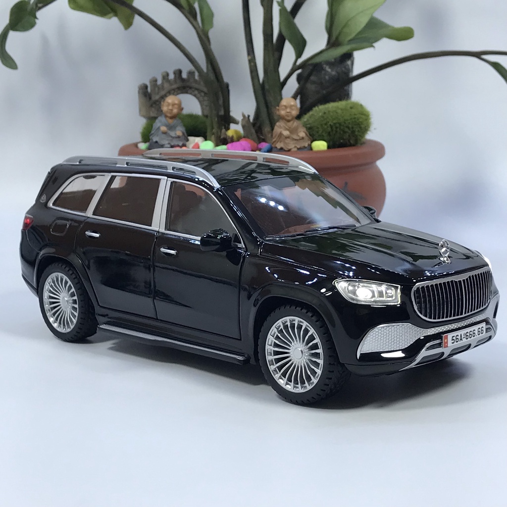 Mô hình xe kim loại Mercedes Maybach GLS 600 tỷ lệ 1:24 chiếc xe Chủ ...