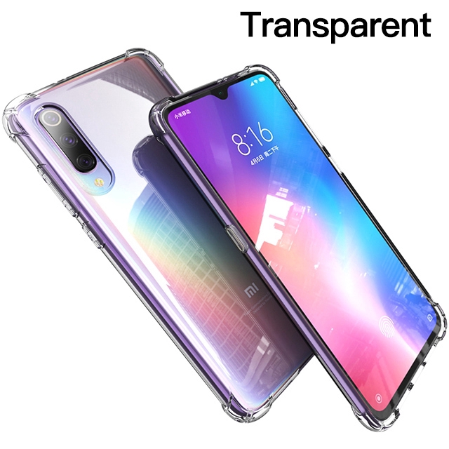 Ốp điện thoại trong suốt độ bóng cao chống sốc cho xiaomi Mi CC9 CC9mt Mi 9 8 SE Mi 9T Pro Redmi ...