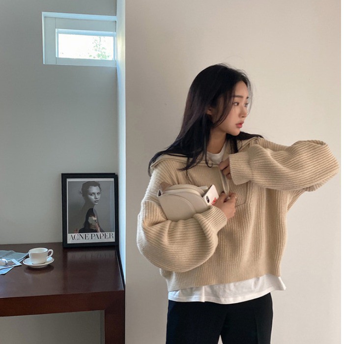 [ CÓ SẴN ] Áo khoác len Supa Renee style Hàn Quốc | Shopee Việt Nam