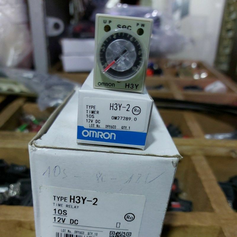 Rơ le thời gian OMRON 8 chân nhỏ H3Y-2 12VDC 24VDC 110VAC 220VAC | Shopee Việt Nam