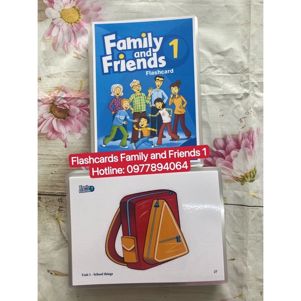 Flashcards Family and Friends 1 phiên bản 1st | Shopee Việt Nam