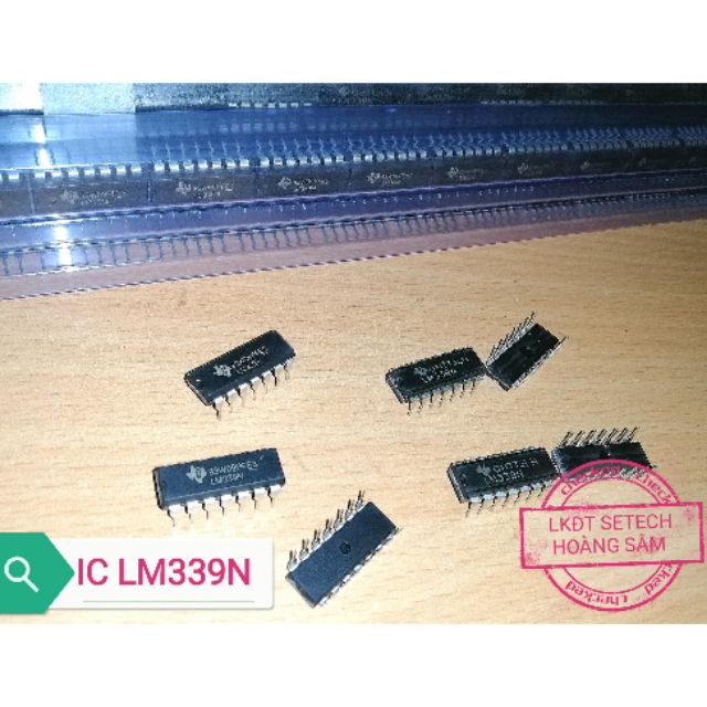 LM339 IC tương tự Comparator(so sánh) chân cắm,chân dán | Shopee Việt Nam