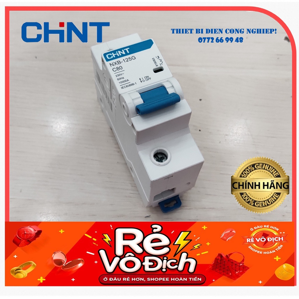 MCB 1 pha 80A~125A NXB-125G Chint | Shopee Việt Nam