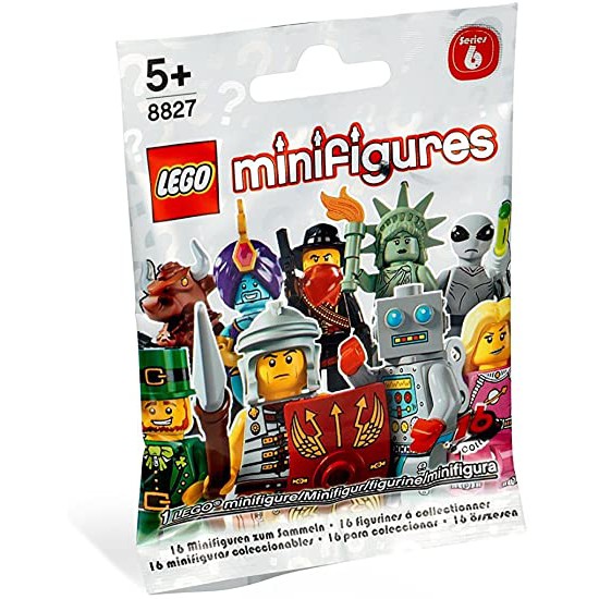 [1 nhân vật] Lego 8827 - Nhân vật Lego Minifigures Series 6 | Shopee ...