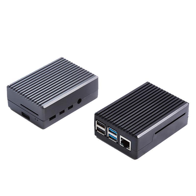 Vỏ tản nhiệt Raspberry Pi 4B, vỏ kim loại thế hệ thứ 4 B, vỏ bảo vệ ...