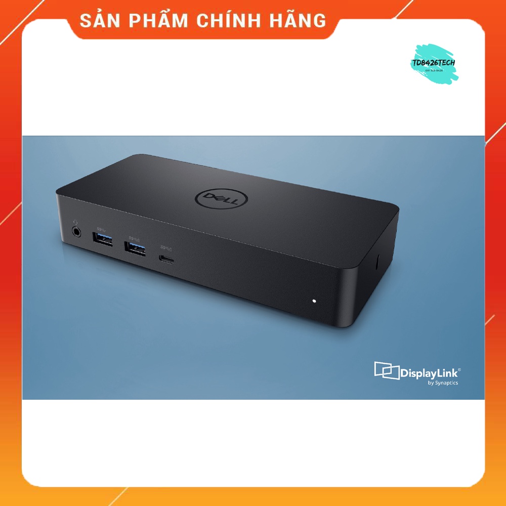 Dock Dell D6000 - Dock Displaylink D600 mở rộng 3 màn 4k 60hz cho các ...