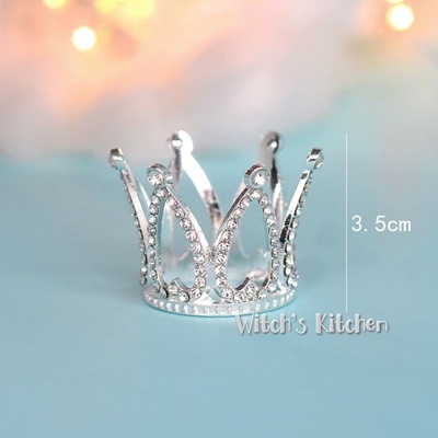 Vương miện mini nhiều đá BẠC (chiếc) | Shopee Việt Nam