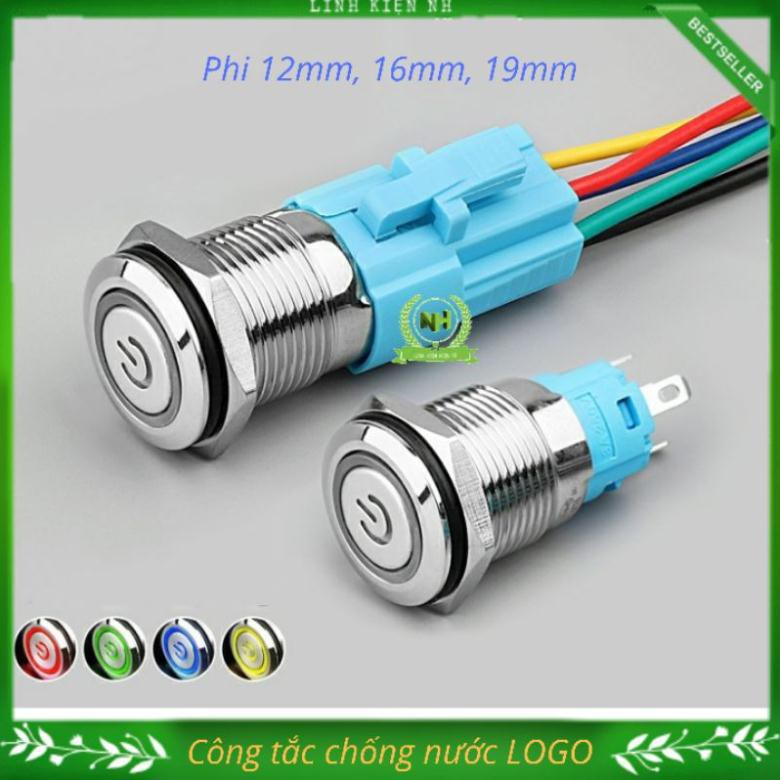 (LKNH) Công Tắc Led, Công Tắc Passing, On, Off Có LOGO loại Tốt Loại ...