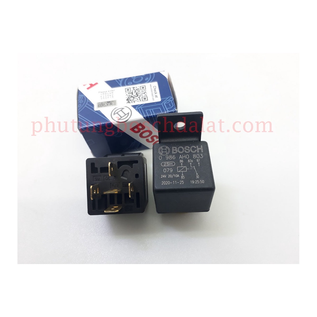 Role relay Bosch 5 chân 24V 30A chính hãng | Shopee Việt Nam