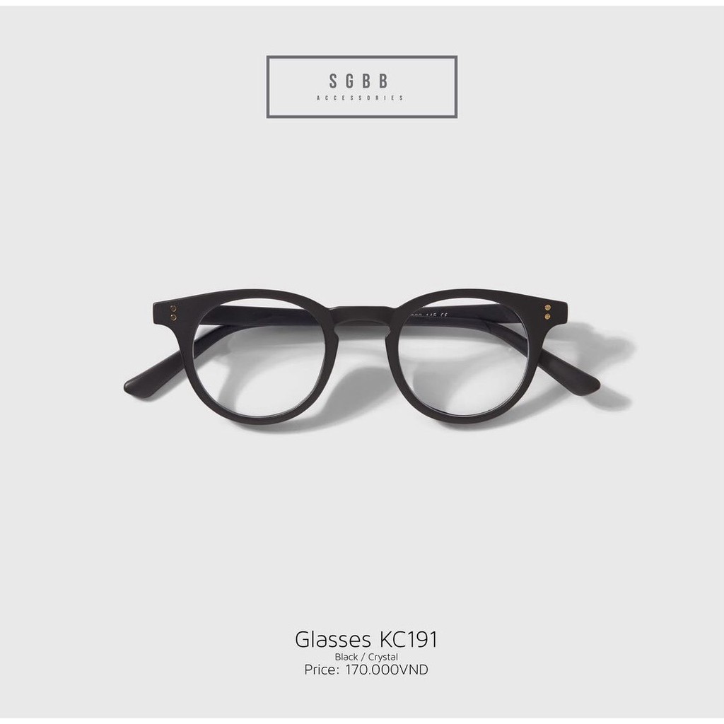 SGBB - Gọng kính cận tròn unisex KC191 | Shopee Việt Nam