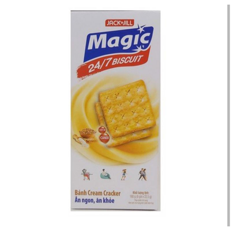 Bánh Magic Cream Cracker 180G gr | Shopee Việt Nam