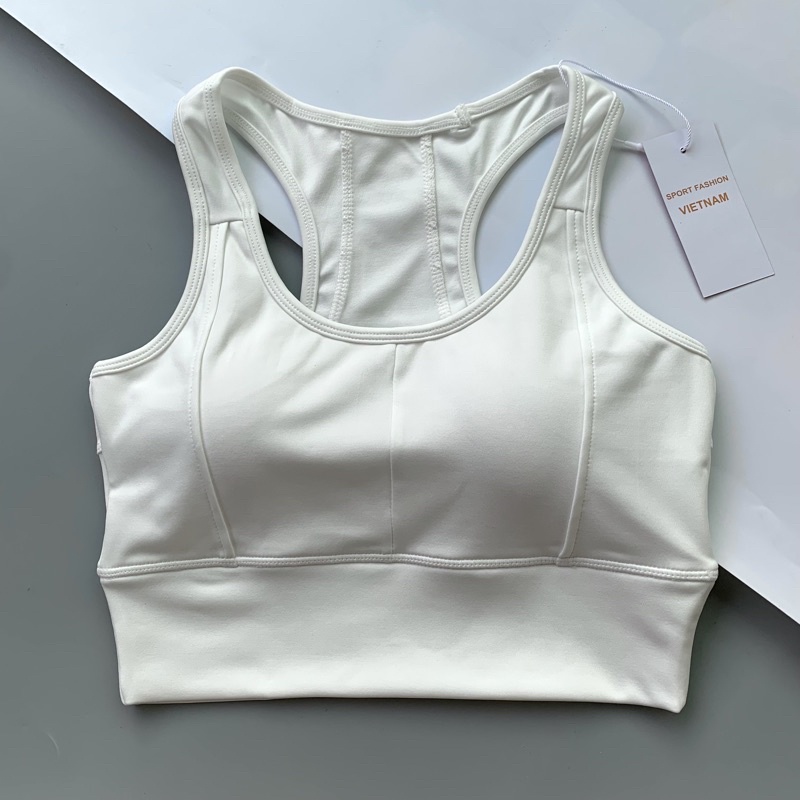 Áo tập gym nữ, áo bra thể thao tập gym yoga CT1, Vải thun Poly 2 da cao ...