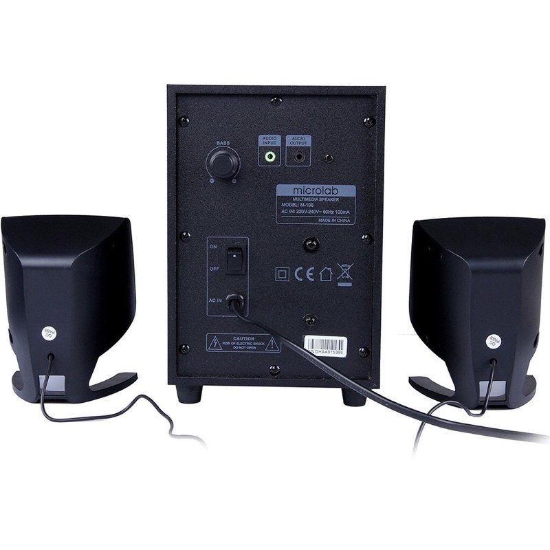 (Loa cũ) Loa Microlab M108 / M109 2.1 | Shopee Việt Nam