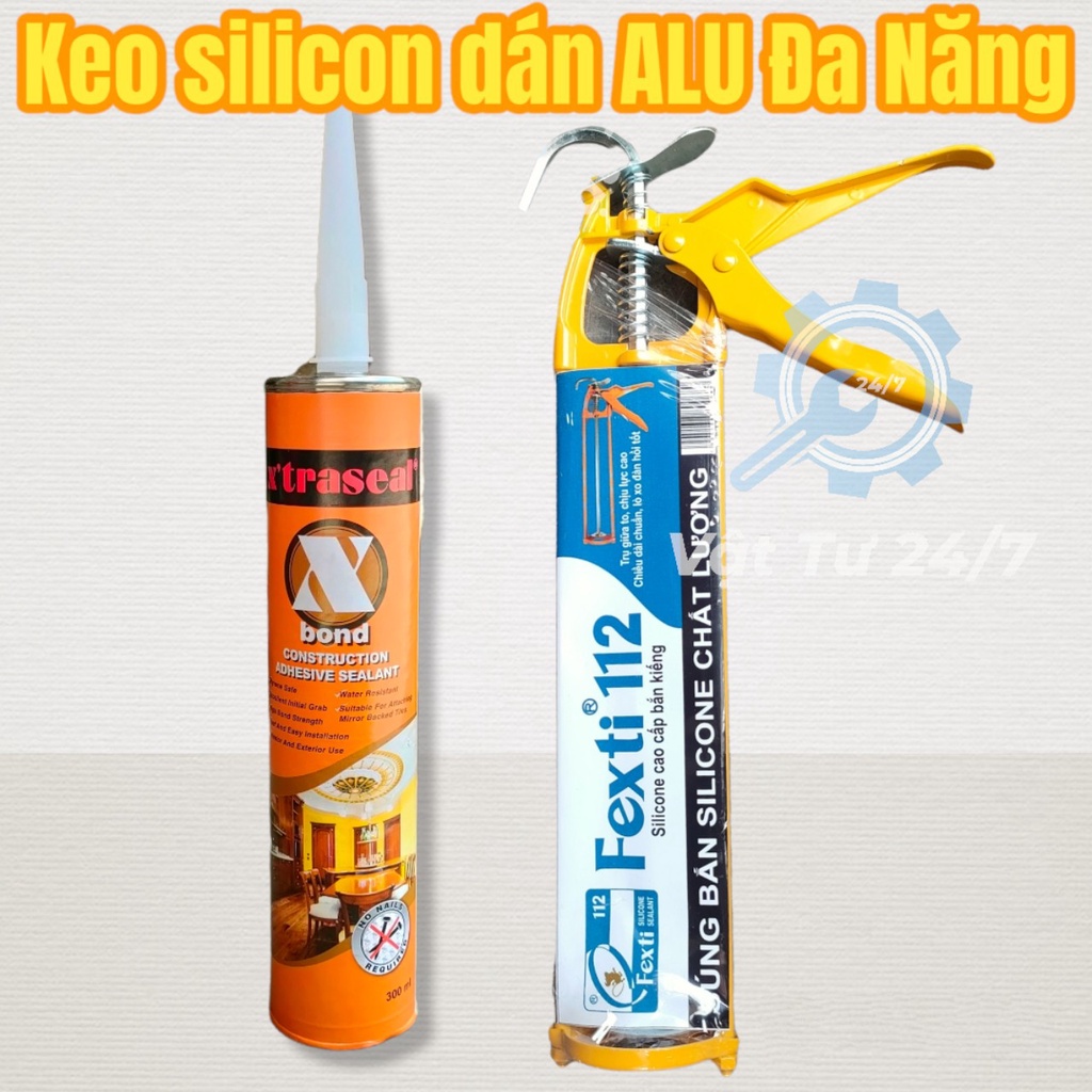 Keo silicone Xbond keo dán alu dán gỗ đa năng chuyên dùng trong nội ...
