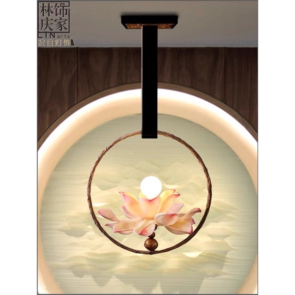 ĐÈN TREO HOA SEN DECOR TRANG TRÍ CAO CẤP | Shopee Việt Nam