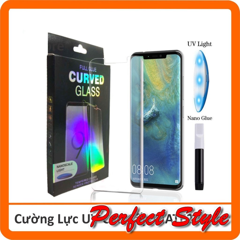 Cường lực UV Full màn cong cho Huawei Mate 20 Pro Mate 30 40 pro Huawei P30 Pro P40 pro plus ...